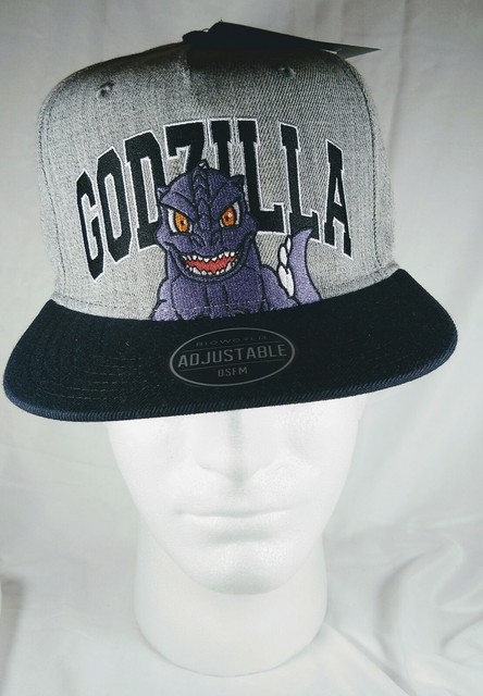 Godzilla Bioworld Adjustable Hat Baseball Cap Toho 2019 for sale online ...