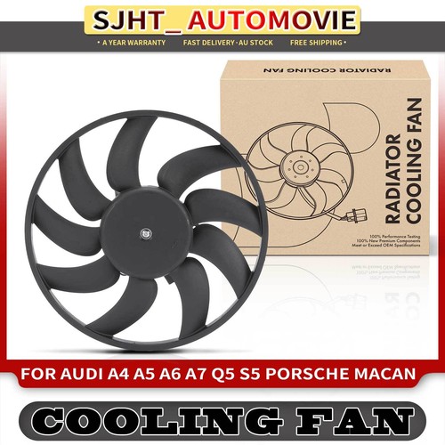 Right Radiator Cooling Fan for Audi A4 A6 A5 A7 Q5 S5 B8 8T3 4G2 ...
