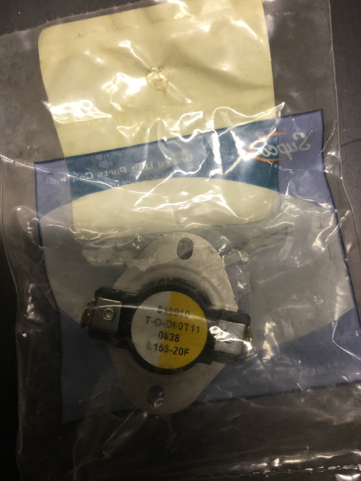 LOT OF 2, NEW, SEALED, SUPCO, L155, THERMOSTAT, 60T11, 155/135. (18D-2 ...