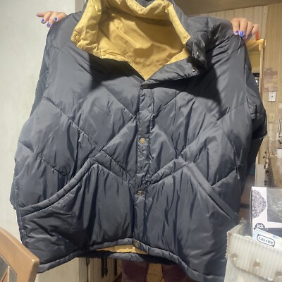 90s Y2K 00s Ecko Function Unltd Quilted REVERSIBLE Puffer Down Jacket XXXL JNCO | eBay