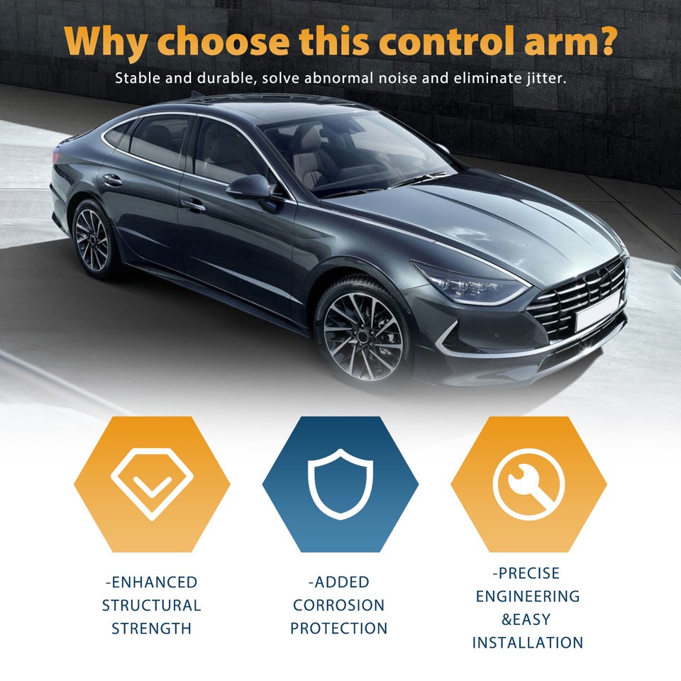 Front Left Lower Control Arm For HYUNDAI SONATA KIA K5 2020-2022 54500 ...