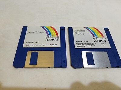 Amiga Operating System 2.05 Floppy Software Disks for the Amiga | eBay