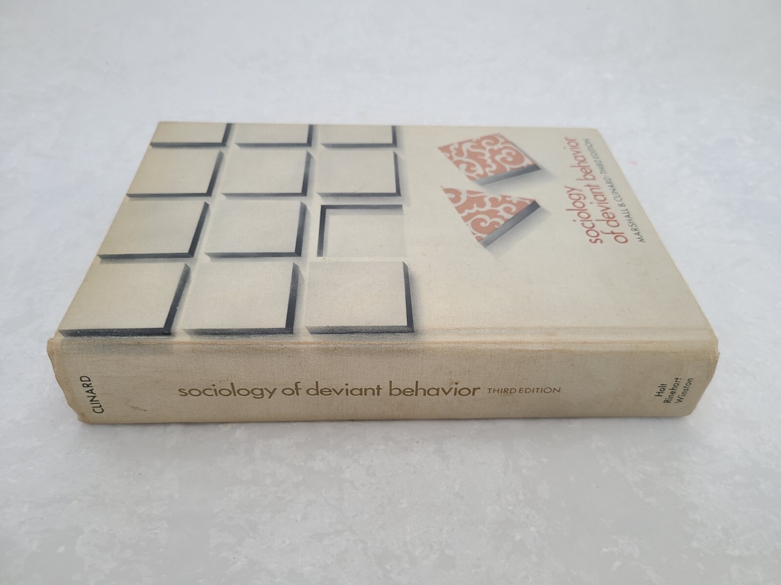 Sociology of Deviant Behavior by Marshall B. Clinard. Hardcover 1968 | eBay
