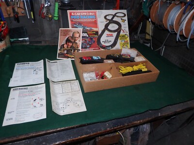TYCO PRO Racing Slot Car Set Exclusive Cars Run RARE 4 CAR SET DRAG ...