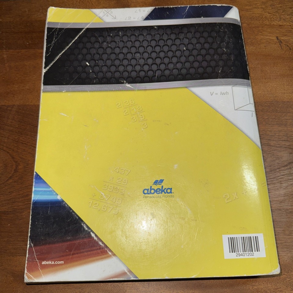 Abeka Intermediate Mathematics Work-Text | eBay