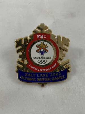 FBI Salt Lake City 2002 lapel pin ERT evidence response team | eBay