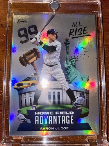 2022 TOPPS SERIES 1 Aaron Judge ALL RISE #99 Home Field Advantage No ...