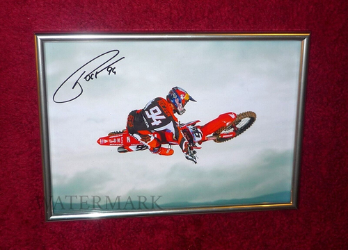 Ken Roczen Motocross Supercross Racing Signed Photo Image Framed ...