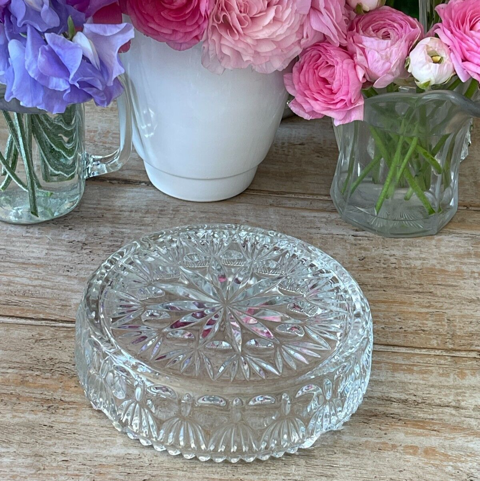 Vintage Princess House Heavy Lead Crystal Ash Tray/ Bowl 6" | eBay