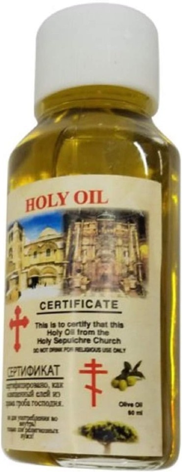 60ml Blessed Anointing Olive Oil from Bethlehem | Authentic Holy Spirit ...