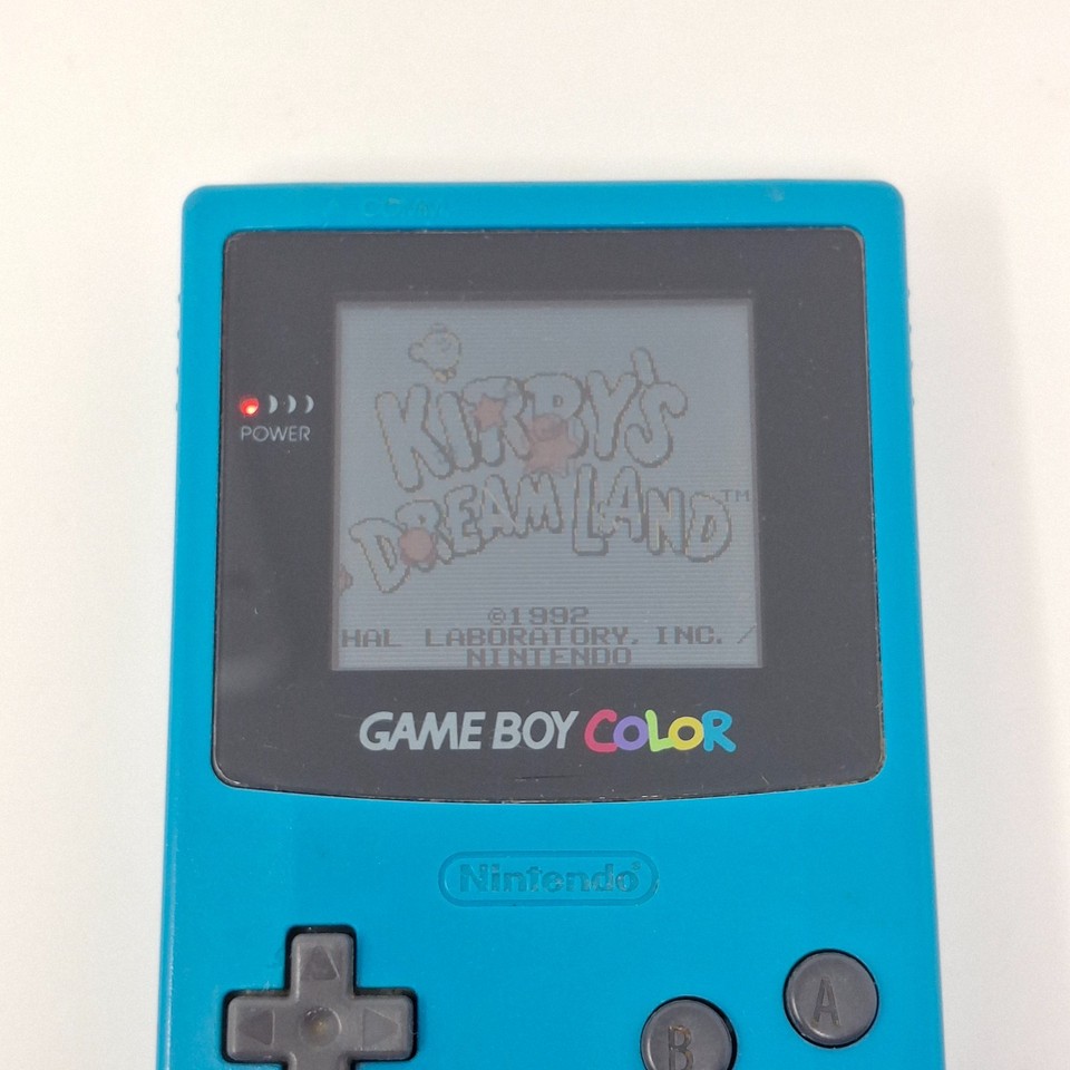 Nintendo Game Boy Color Handheld Game Console - Teal Blue - Tested | eBay