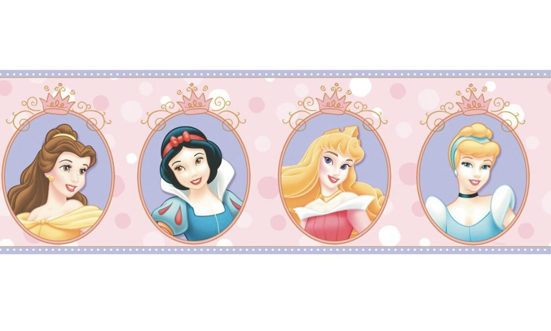 Disney Princess Border Clip Art Disney Princess Yellow And Blue In