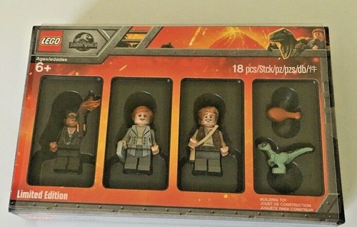 Lego Jurassic World Minifigure Set 5005255 Limited Edition 2018 Free UK ...