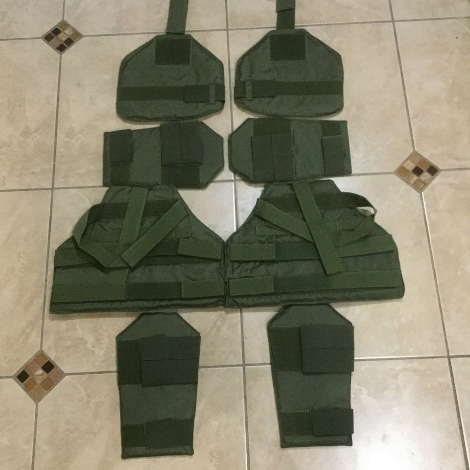 Tactical lvl IIIA ballistic vest panels IIIA body armor full coverage ...
