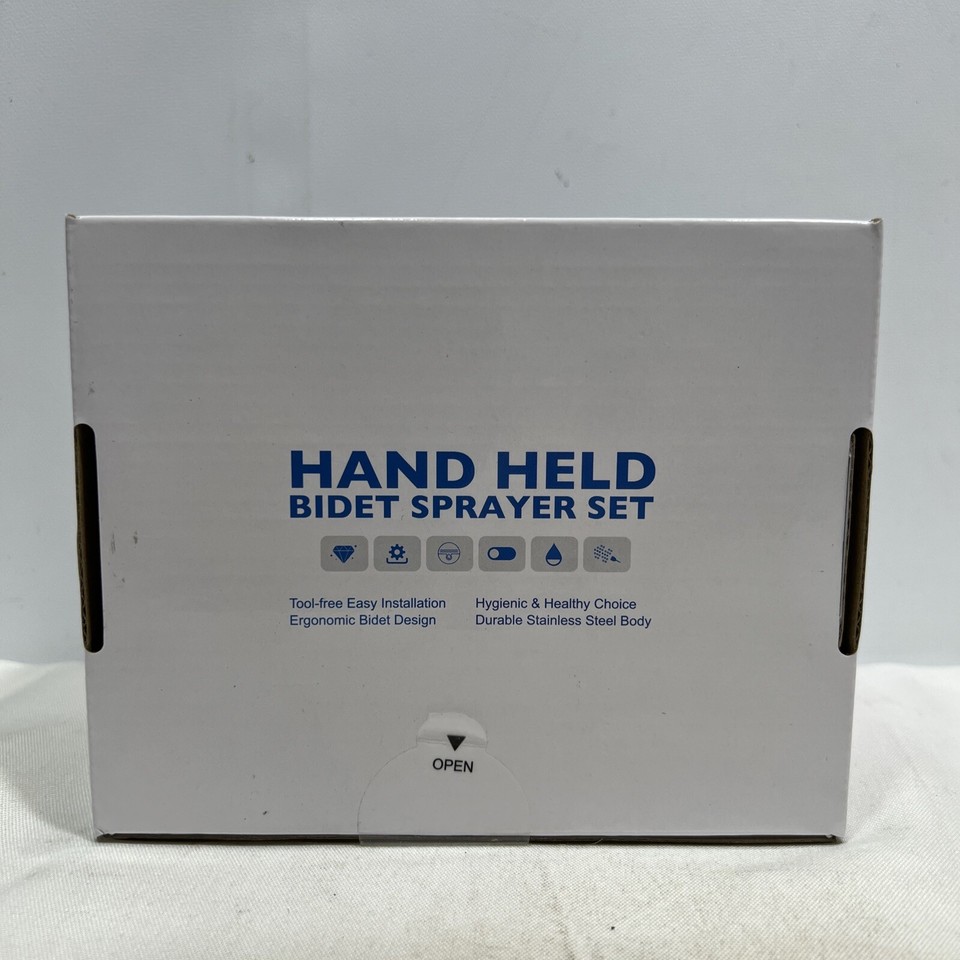 Arofa Black Bidet Sprayer for Toilet, Handheld Jet Sprayer Adjustable ...