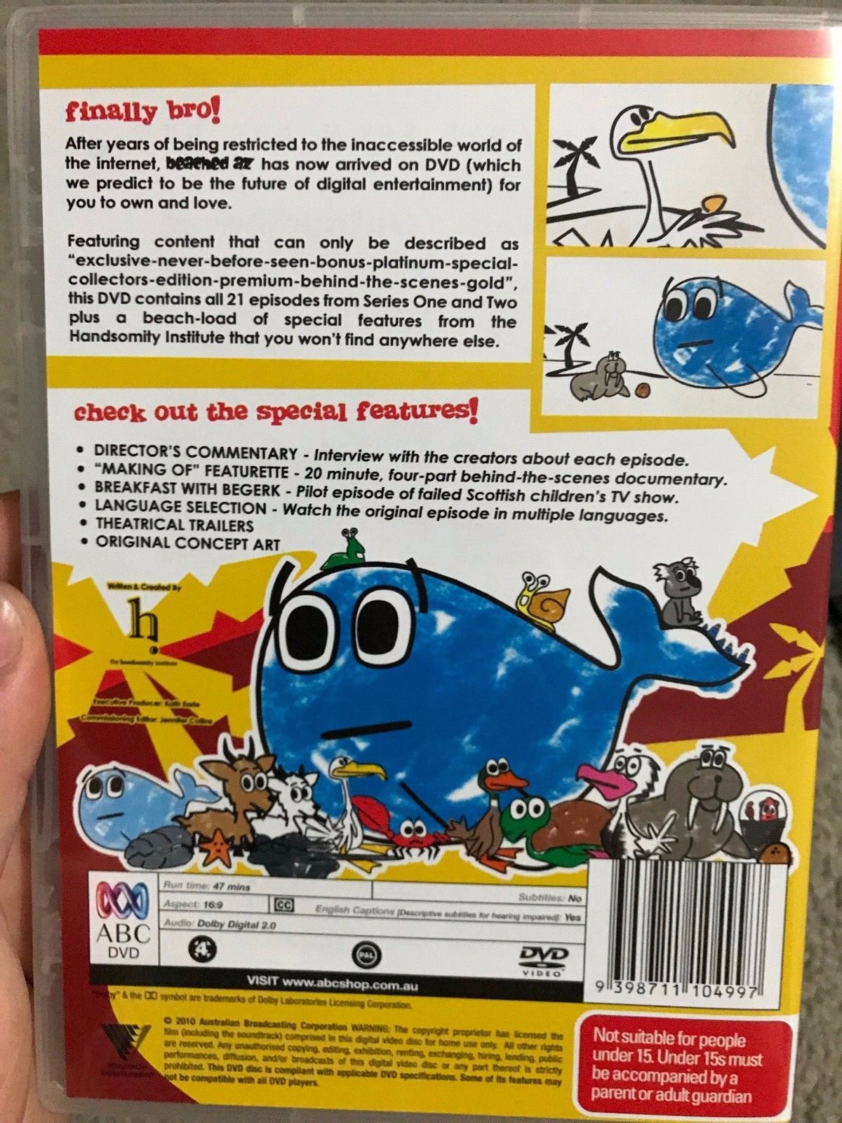 Beached Az - The Complete Az Collection region 4 DVD (animated comedy ...