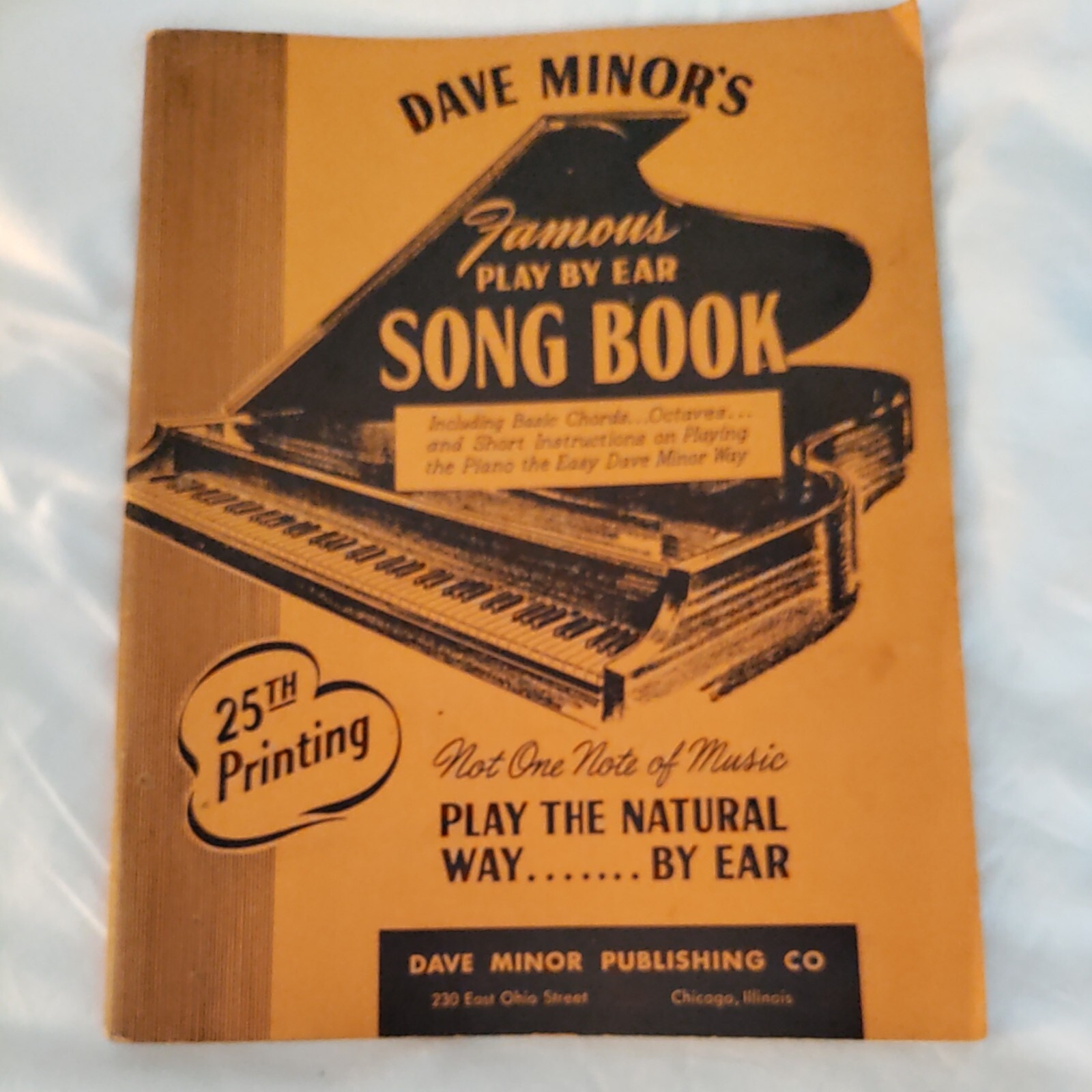 Dave Minor's Famous PLAY BY EAR SONGBOOK ,1943 edition vintage music ...