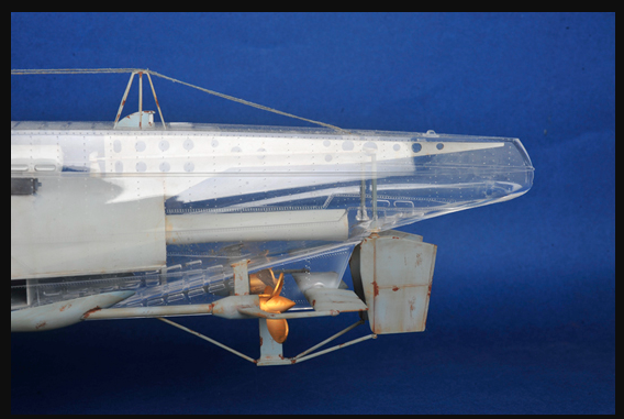 TRUMPETER 1/48 WW II GERMAN DKM U-BOAT TYPE VIIC U-552 SUBMARINE MODEL ...