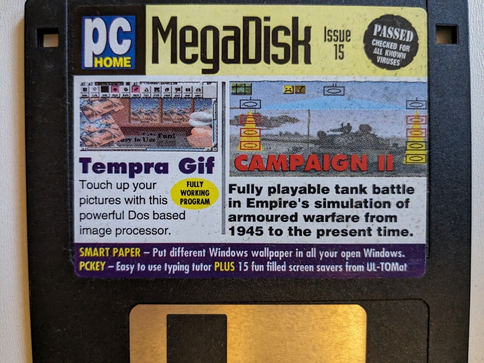 PC Home Mega Disk Computer Floppy Disk Software | eBay