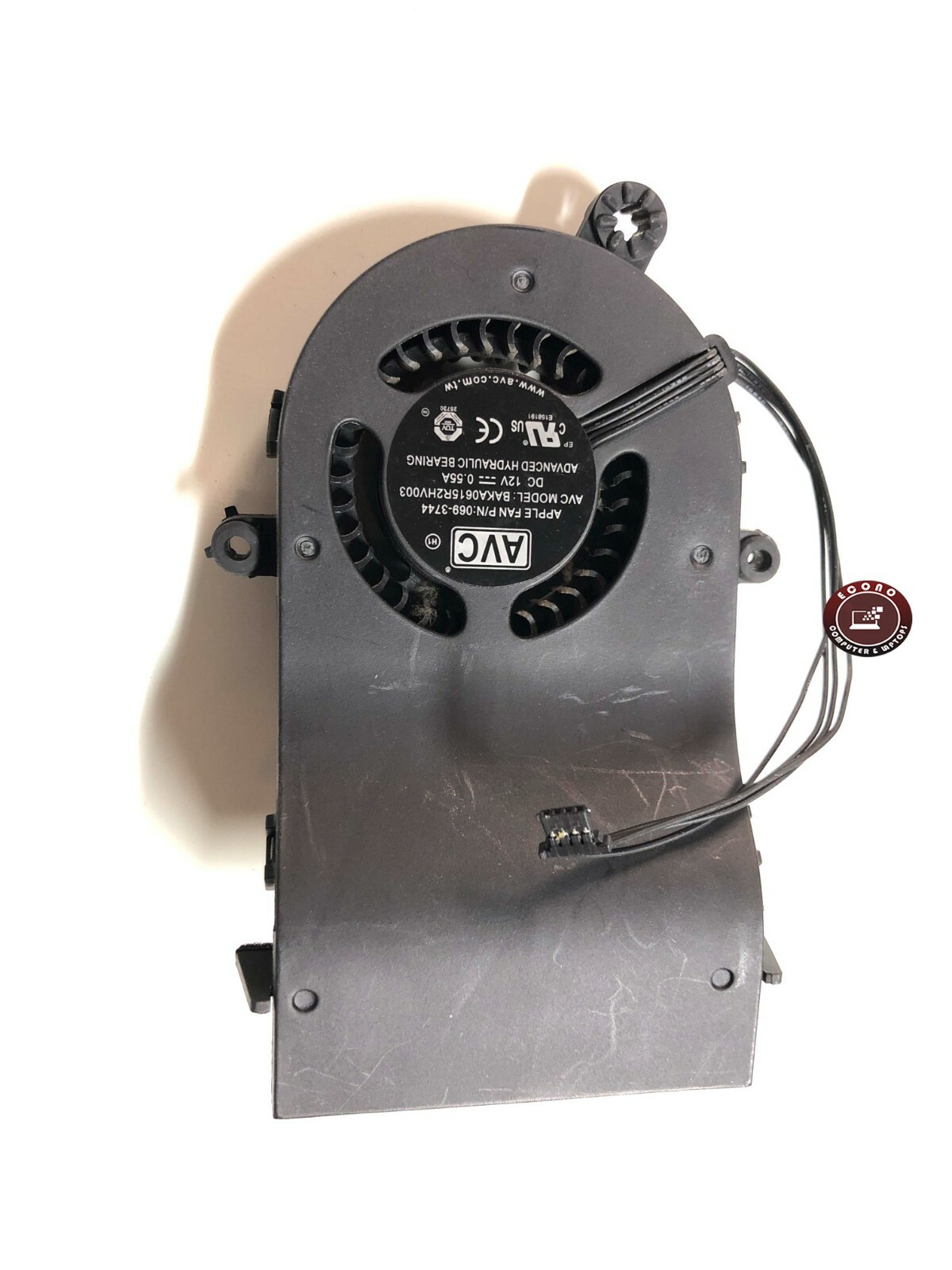 Apple iMac A1312 MC814LL/A 2011 27" HDD Cooling Fan 069-3744 ...