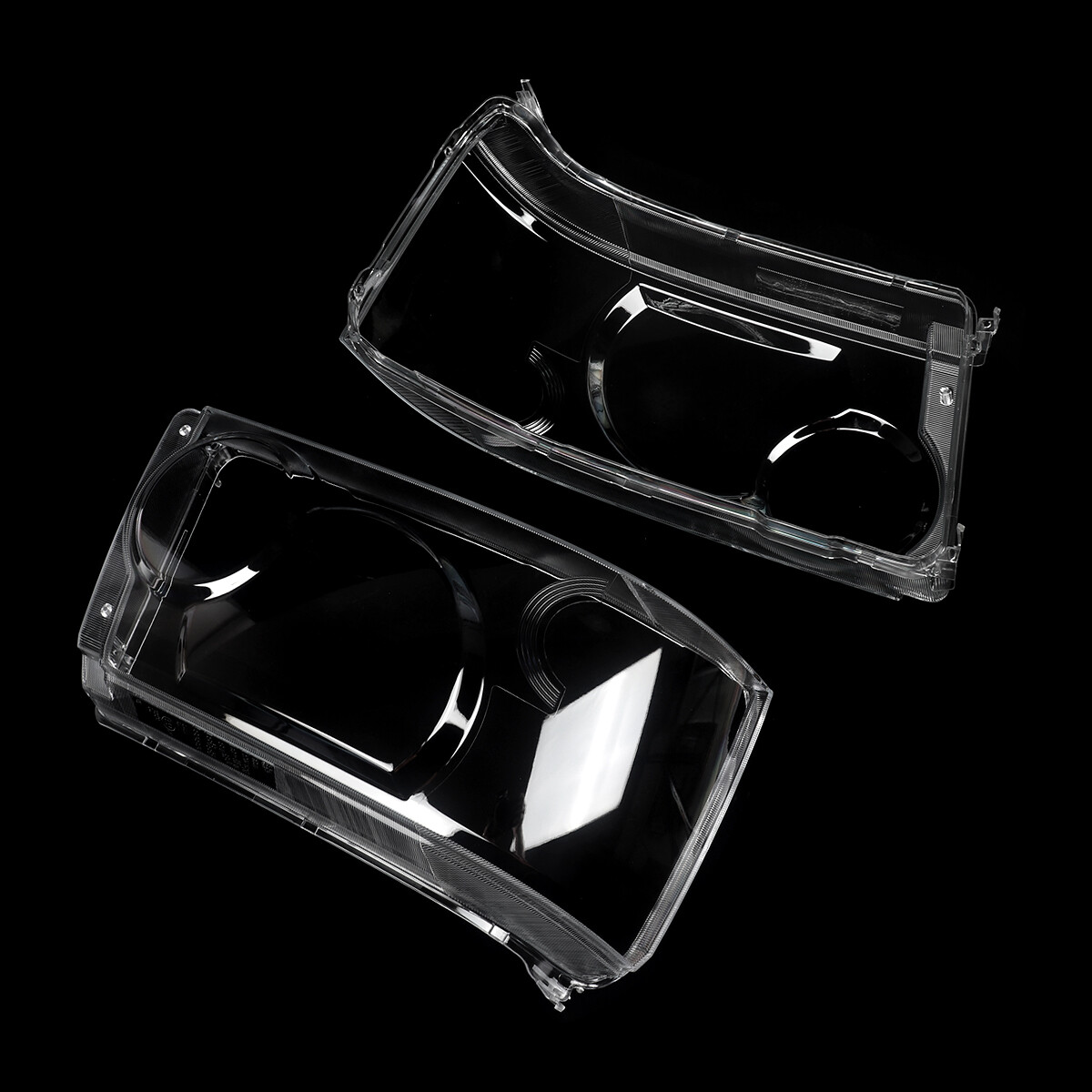 For Land Rover Range Rover Sport 2006-2009 Pair Headlight Headlamp Lens ...
