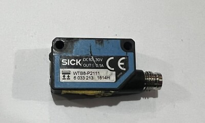 USED SICK WTB8-P2111. Optic sensor. Tested. Fast shipping by UPS DPD ...