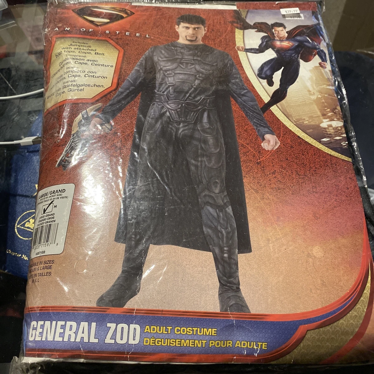 General Zod Costume Man Of Steel