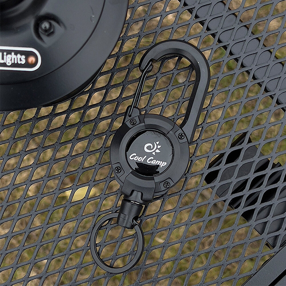 4Pcs Wire Rope Outdoor Buckle Accessories Anti-theft Key Rope Buckle ...