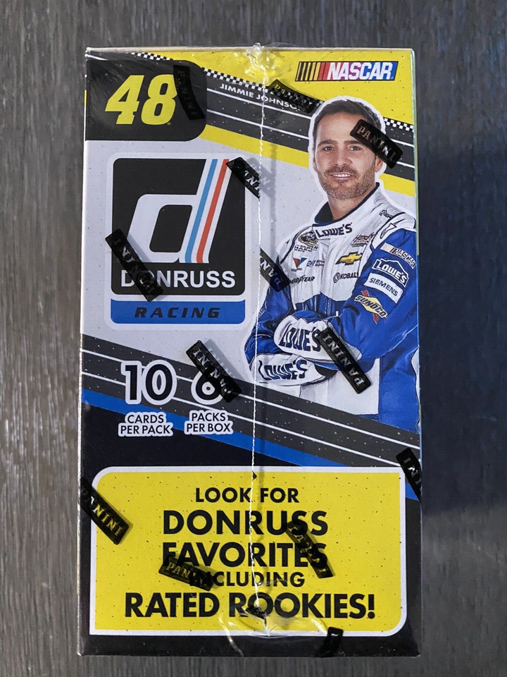 2017 Panini Donruss NASCAR Racing Trading Cards Blaster Box 1 Auto or ...