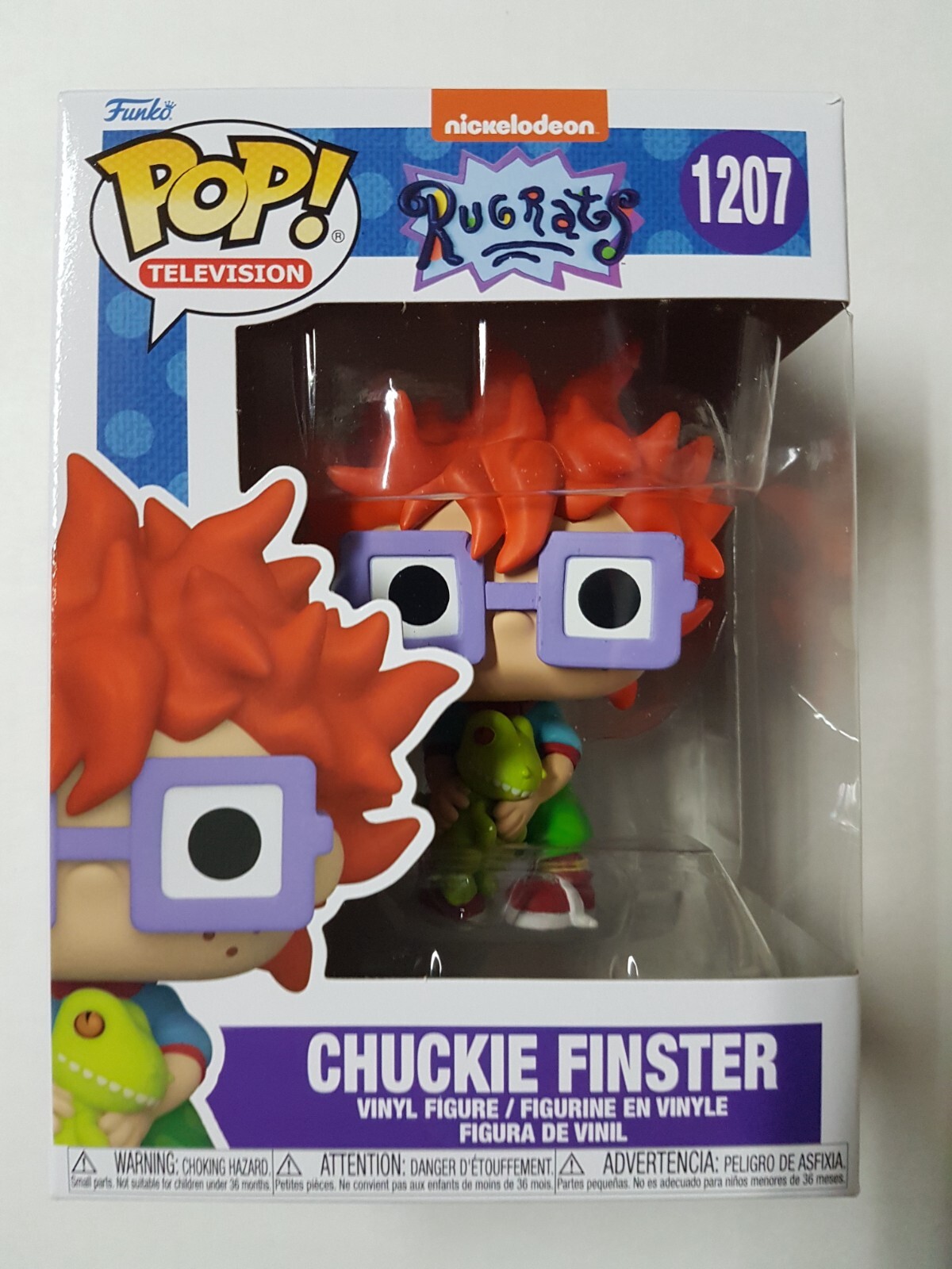 Funko Pop Rugrats #1207 Chuckie Finster Figure Brand New | eBay