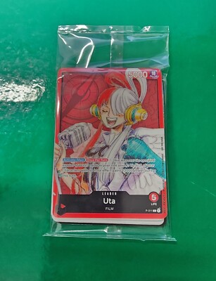 One Piece TCG - UTA Film Red Promo Pack - Sealed - Free shipping! | eBay
