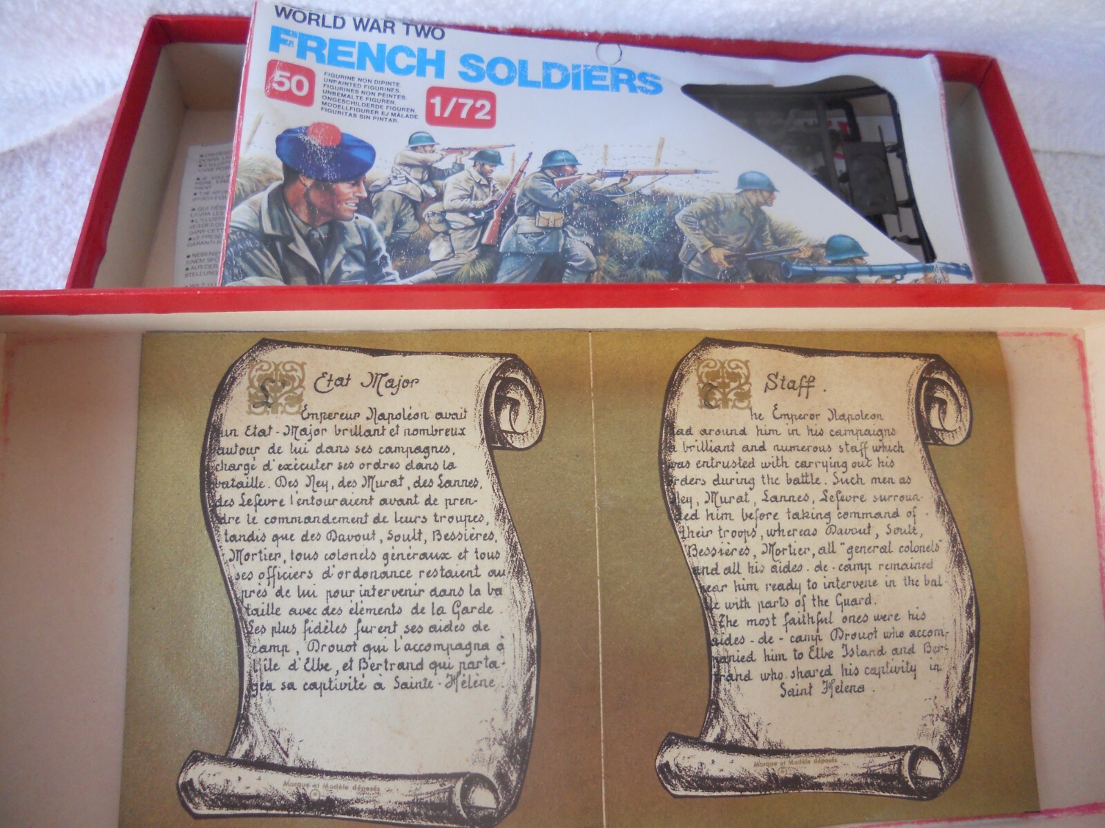 VERY OLD FRENCH TOY SOLDIER BOX WITH UNPAINTED SOLDIERS INCLUDED | eBay