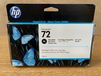 C9370A HP DESKJET 72 PHOTO BLACK INK CARTRIDGE (AUGUST 2022) | eBay