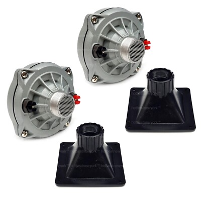 Set of 2 JBL D250-X 100-Watt RMS Midrange Driver + Waveguide ...
