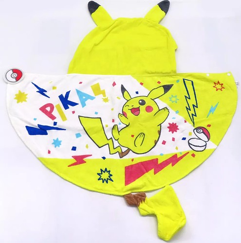 Universal Studios Japan Limited Pikachu Hooded Towel Pokemon 2023 ...