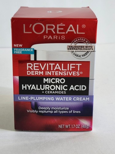 L'Oreal Paris Revitalift Micro Hyaluronic Acid Line-Plumping Cream 1.7 ...