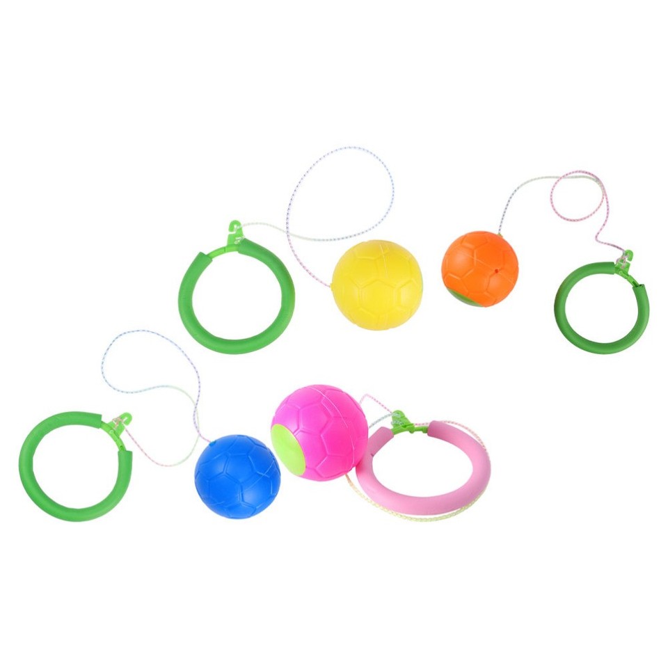 4 Pcs Rotating Jump Ring Fitness Child Rope Ankle Skip Ball Game ...