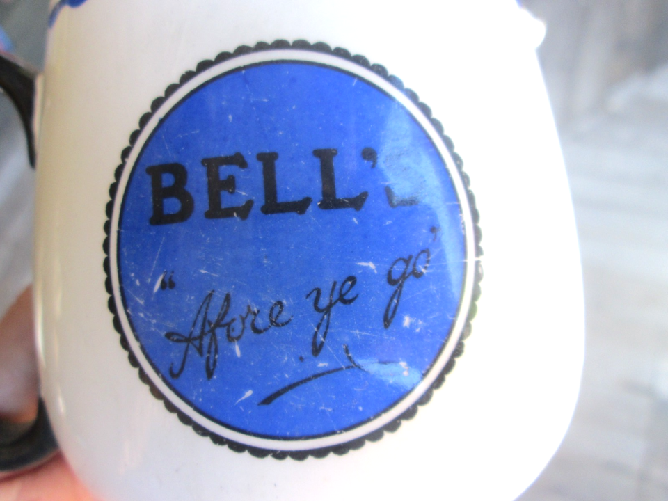 Nice early BELL'S AFORE YE GO SCOTCH WHISKY Advertising water jug good ...