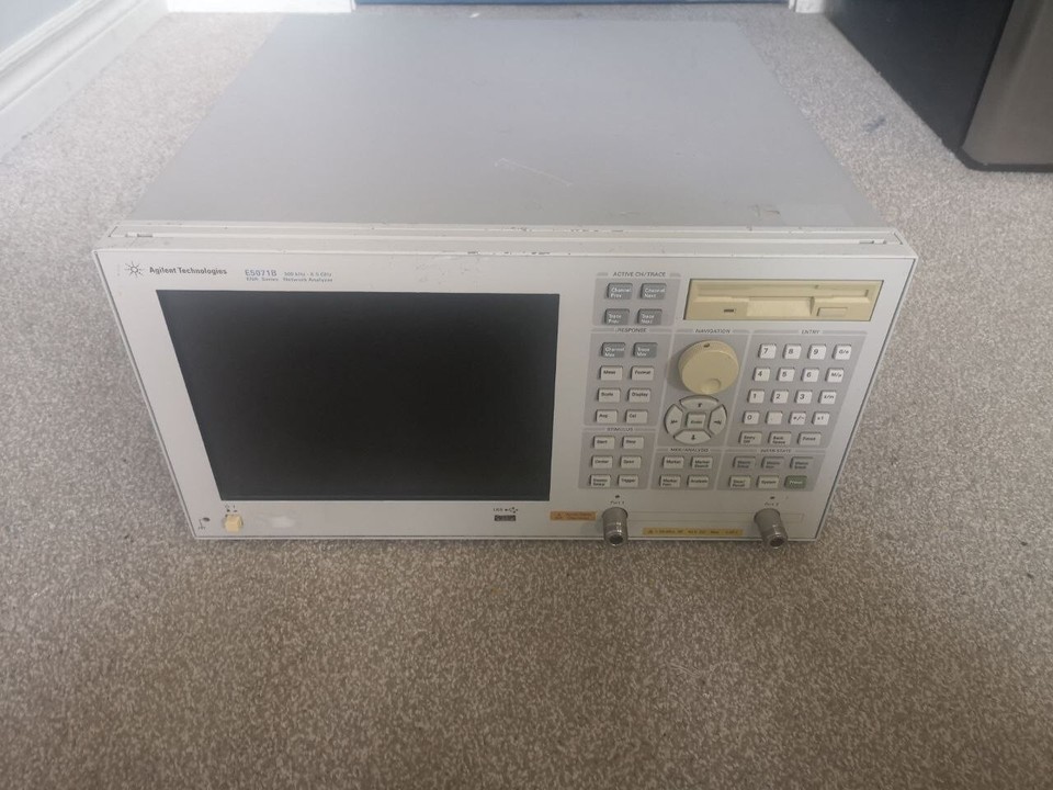 Agilent HP Keysight E5071B ENA RF Network Analyzer 300 kHz - 8.5 GHz | eBay