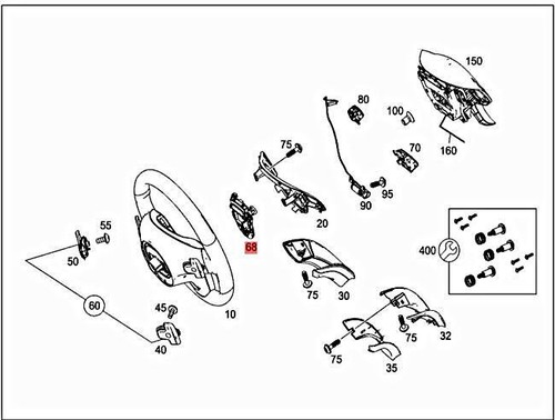 Genuine MERCEDES BBDC W242 C117 C190 C218 Contact plate 0994641000 | eBay