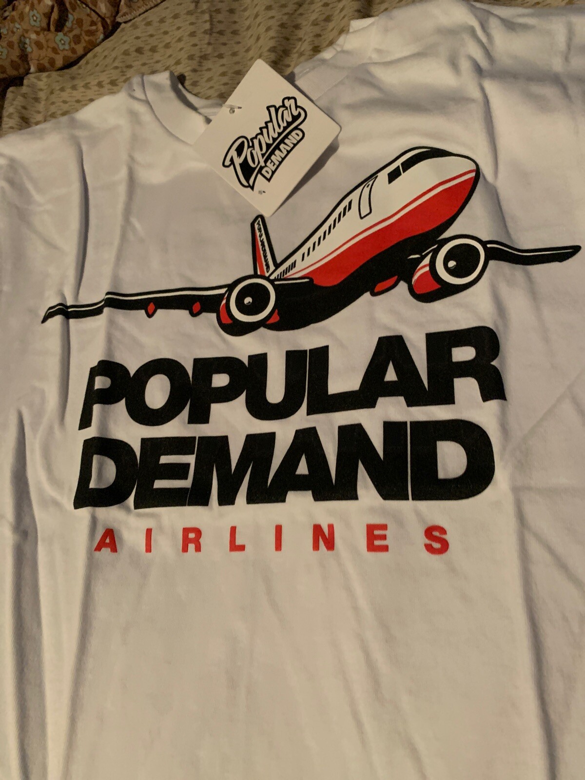 Popular Demand Clothing T-Shirt White Medium New | eBay