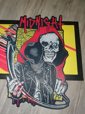 Midnight Patch Backpatch Back Patch Laser Cut Rar Black Metal ...
