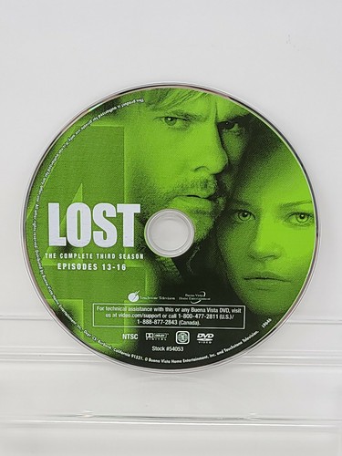 Lost Third Season 3 Disc 4 Replacement Episode 13-16 DVD TV Show | eBay