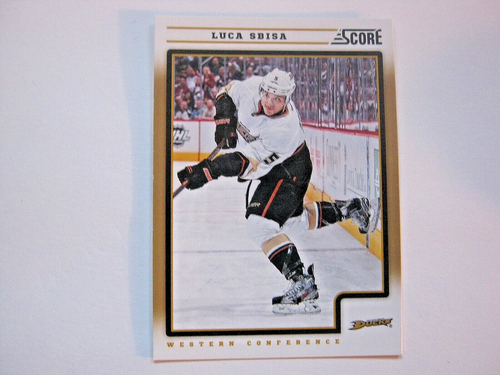 Luca Sbisa 2012-13 Score Gold Parallel Card #53 | eBay