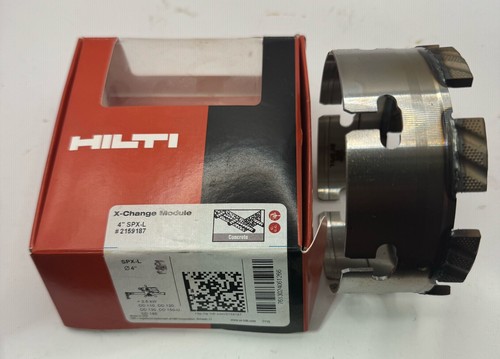 HILTI - 4" SPX-L X-Change Module New In Box Core Bit | eBay