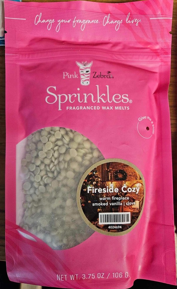 Pink Zebra wax Sprinkles - NEW - Over 125 Factory Sealed 3.75 oz. Bags ...