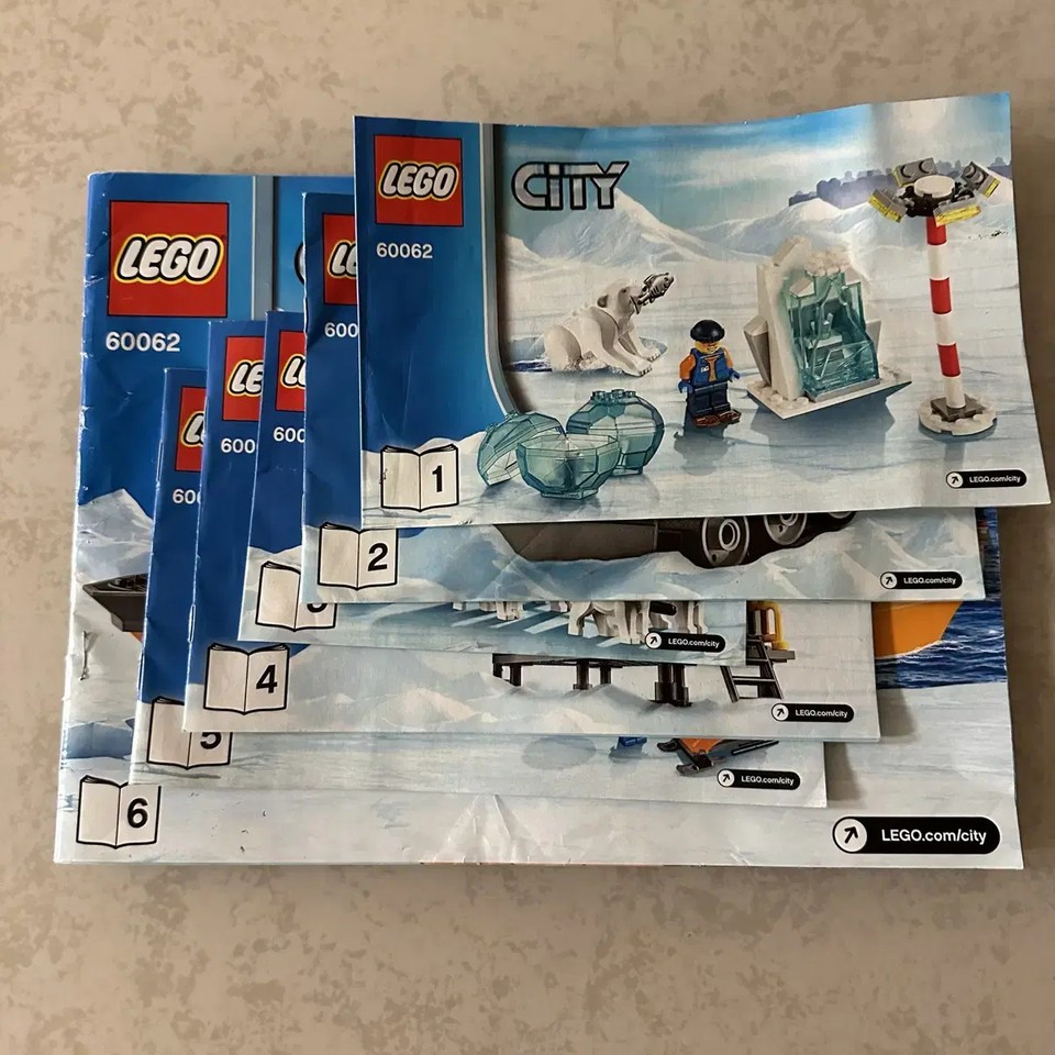 Genuine LEGO 60062 Ocean Probe Arctic Icebreaker Icebreaker | eBay