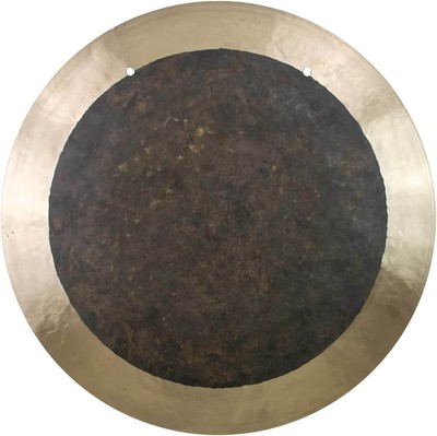 Deep Breath Gongs - 22" / Includes String for Hanging & Mallet/Dark ...
