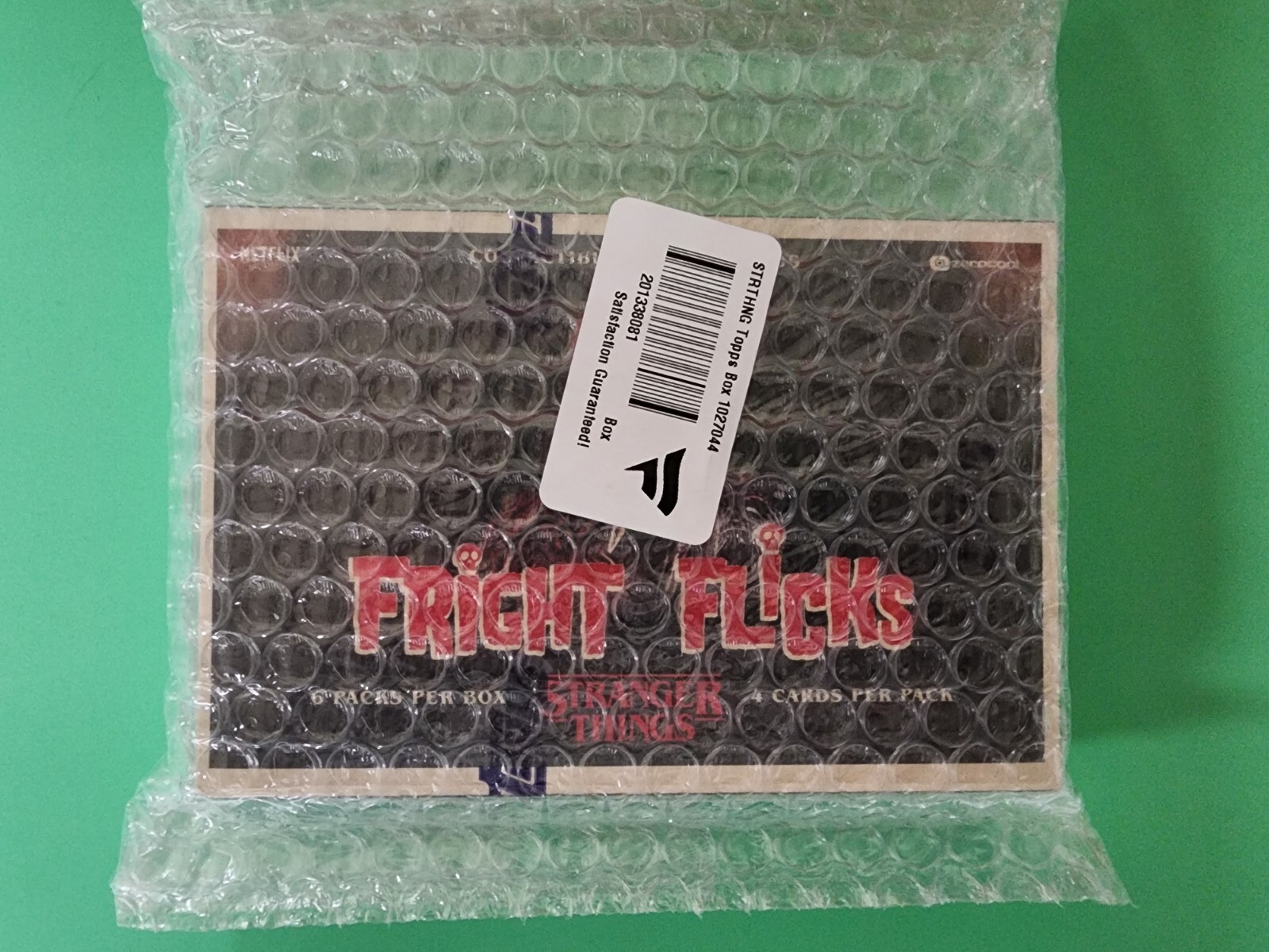 2023 Stranger Things FRIGHT FLICKS Zerocool Topps Sealed Trading Card ...
