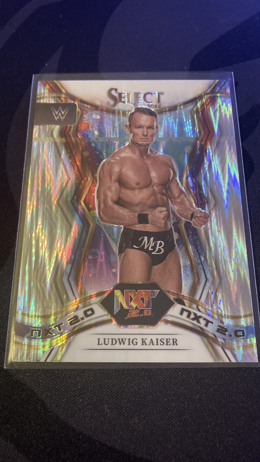2022 Ludwig Kaiser Panini Select WWE NXT 2.0 SILVER FLASH Card #6 | eBay